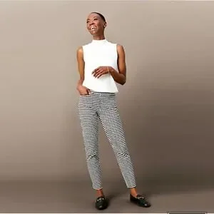 Susan Graver | Pants & Jumpsuits | Susan Graver Weekend Black And White ...